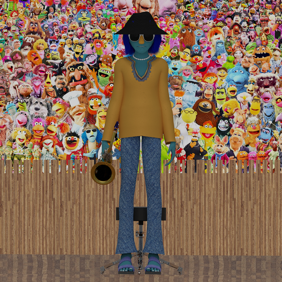 Zoot Muppet 3D model - TurboSquid 1850472