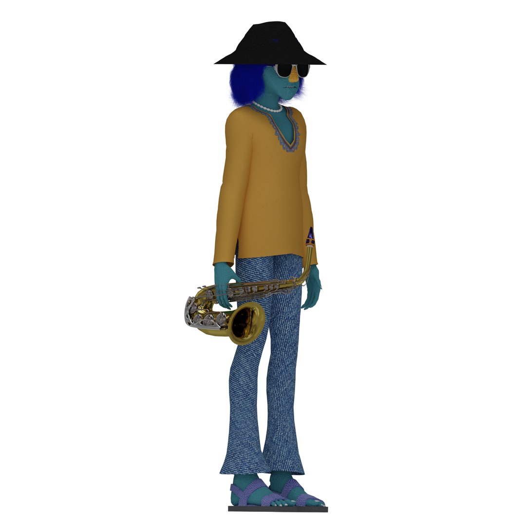 Zoot Muppet 3D Model - TurboSquid 1850472