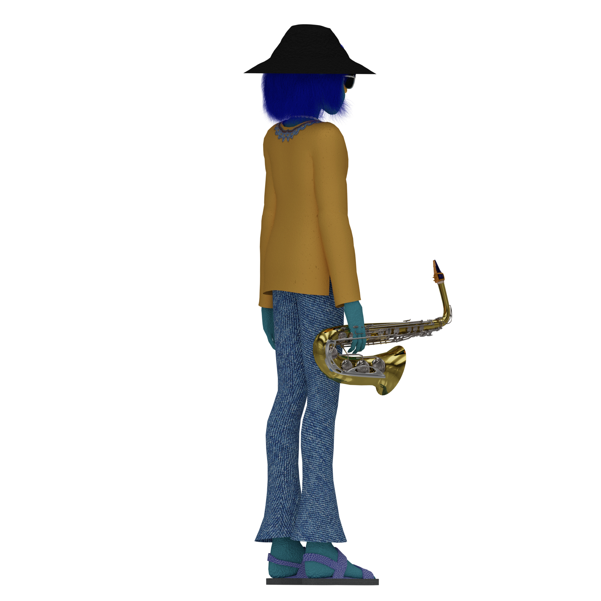 Zoot Muppet 3D model - TurboSquid 1850472