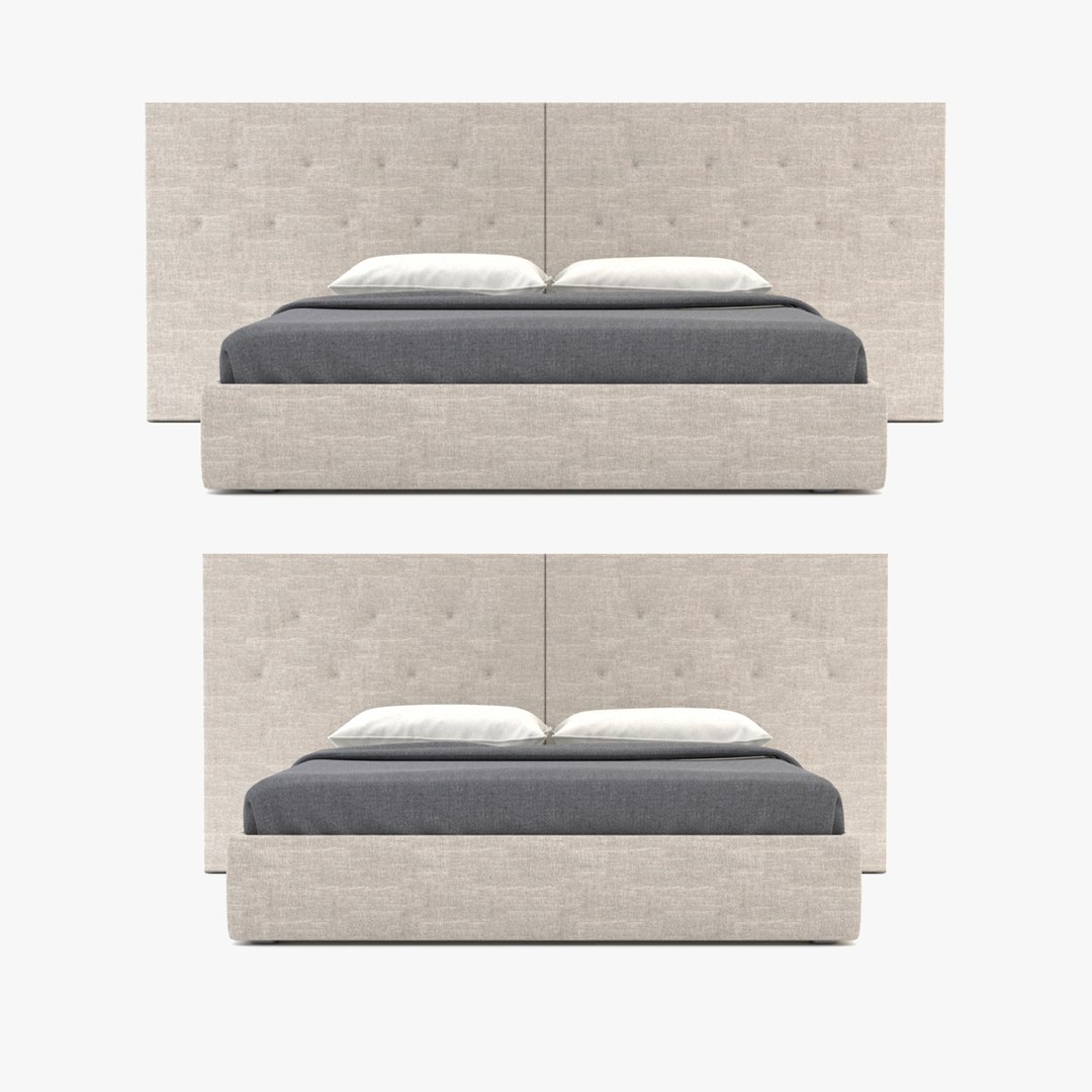 Beds Collection King And Queen Size 3D - TurboSquid 1790293