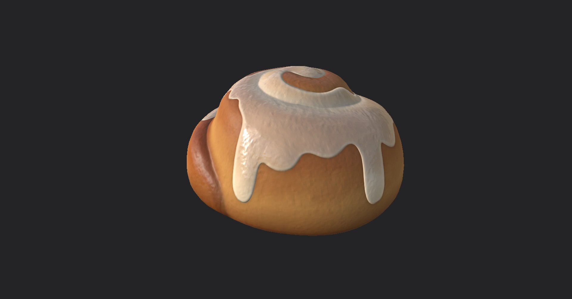 Cinnamon Roll 3D Model - TurboSquid 1415821