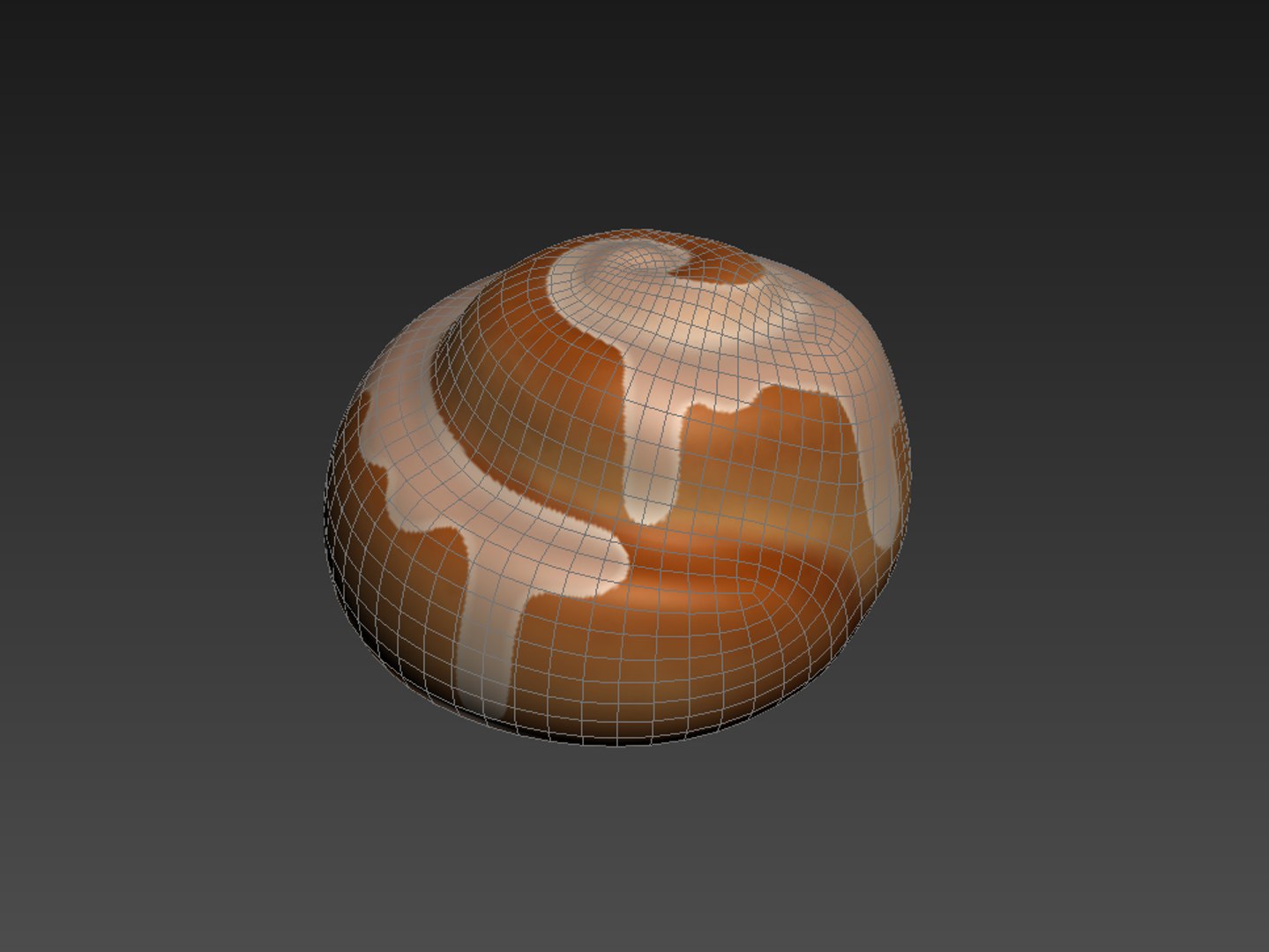 Cinnamon Roll 3D Model - TurboSquid 1415821