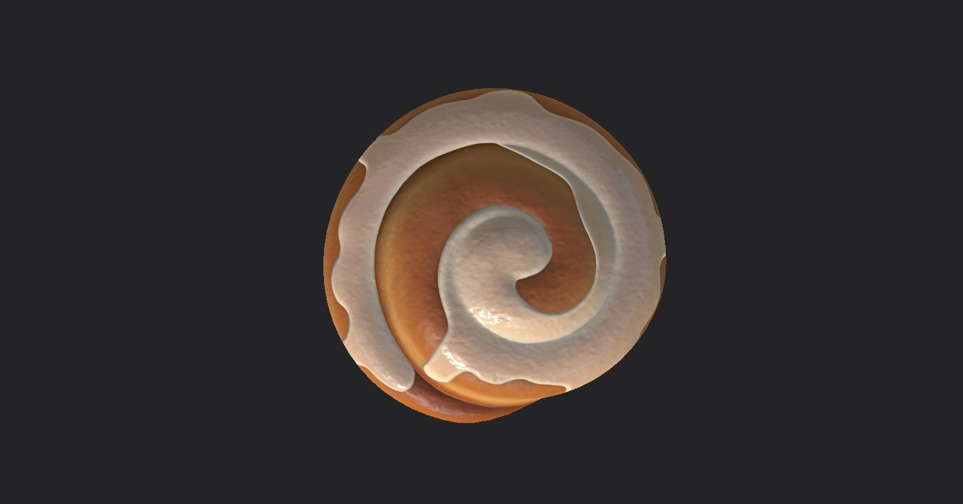 Cinnamon Roll 3D Model - TurboSquid 1415821