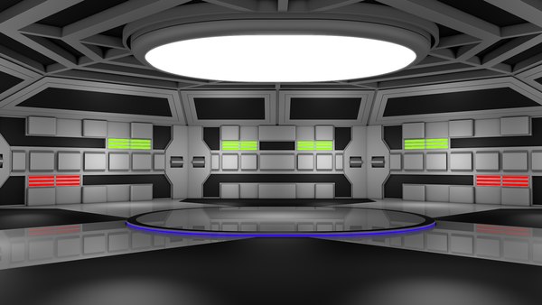 3D Sci Fi Room - TurboSquid 2042208