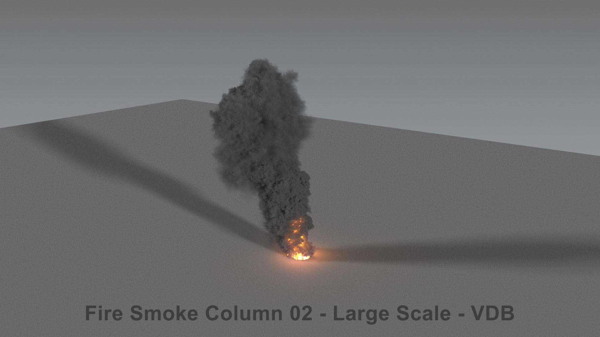 3D Smoke Column 02 Large - TurboSquid 1648455