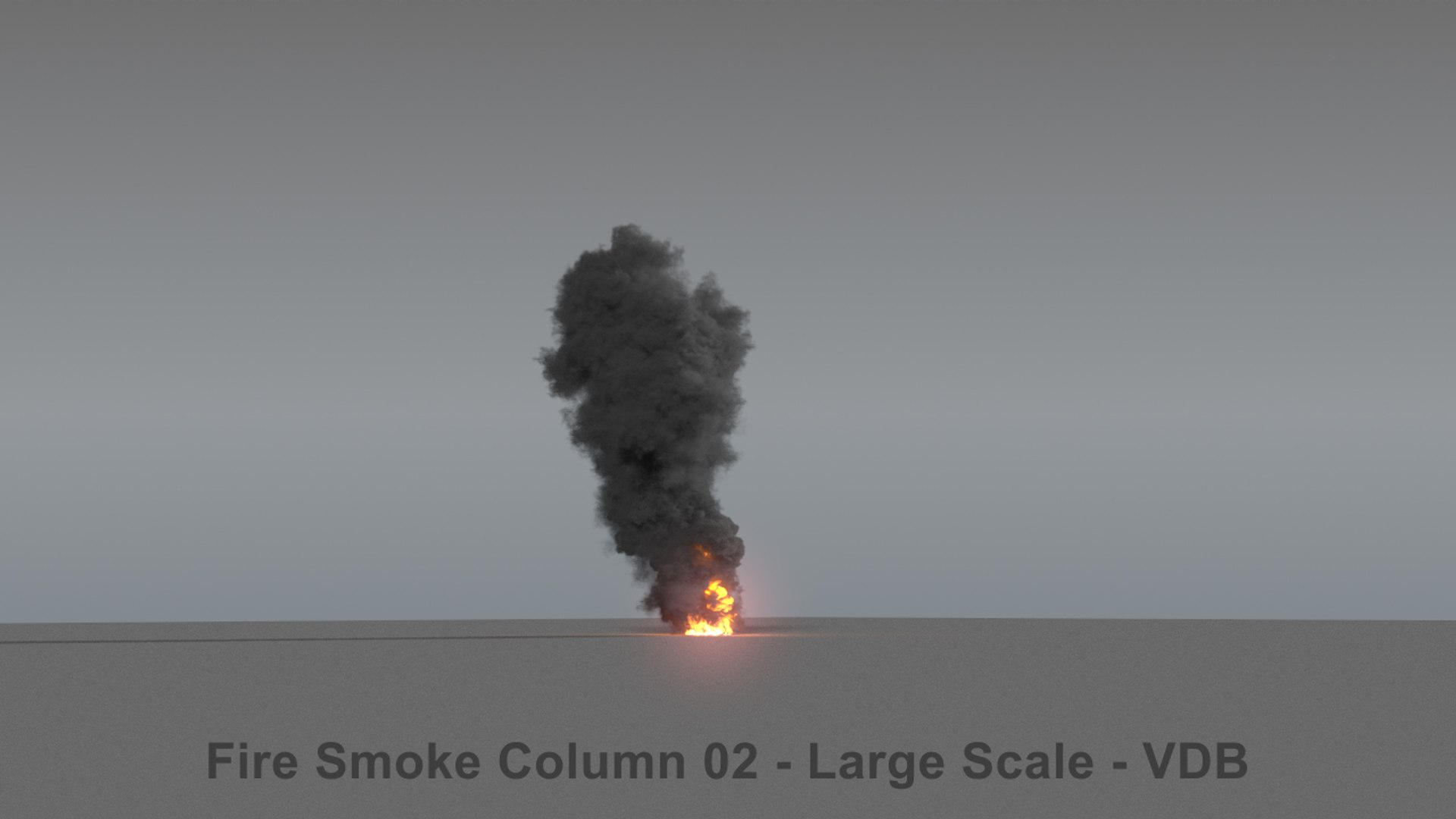 3D Smoke Column 02 Large - TurboSquid 1648455