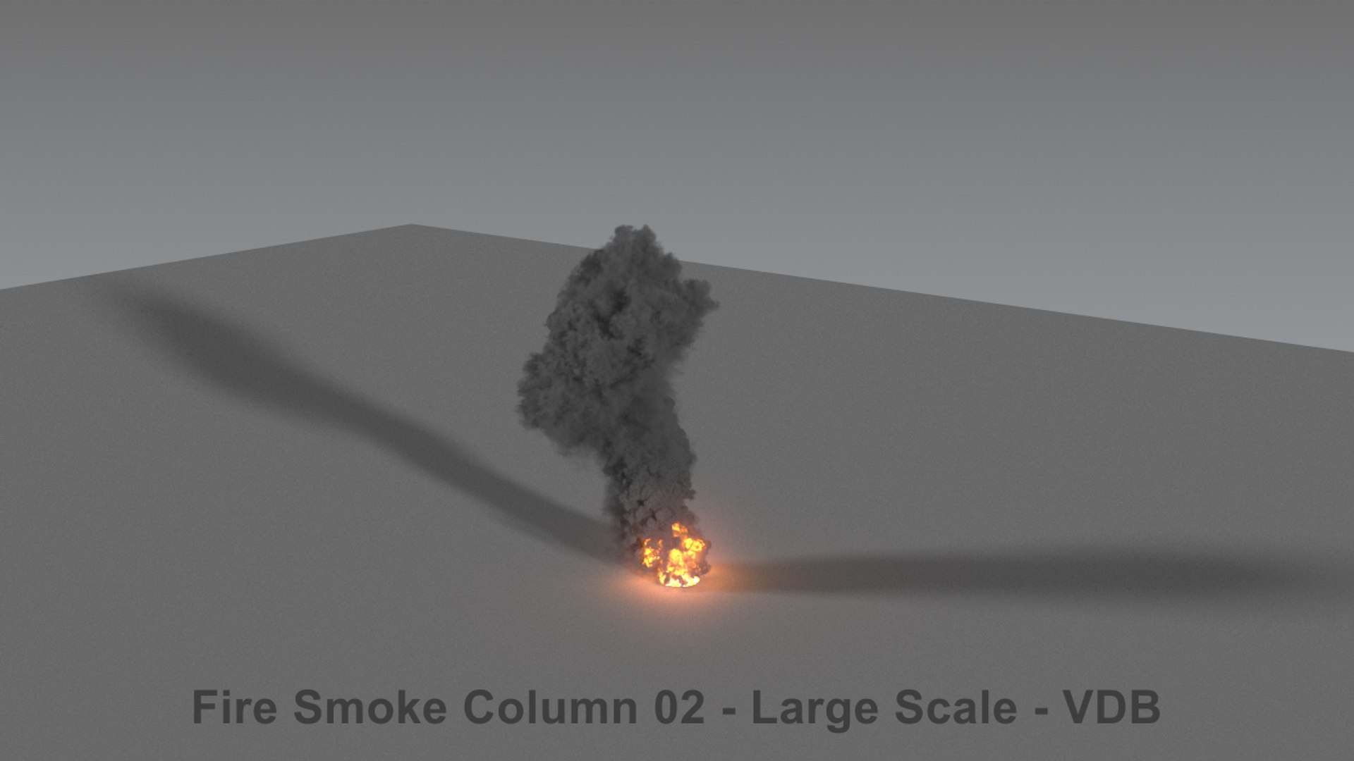 3D Smoke Column 02 Large - TurboSquid 1648455