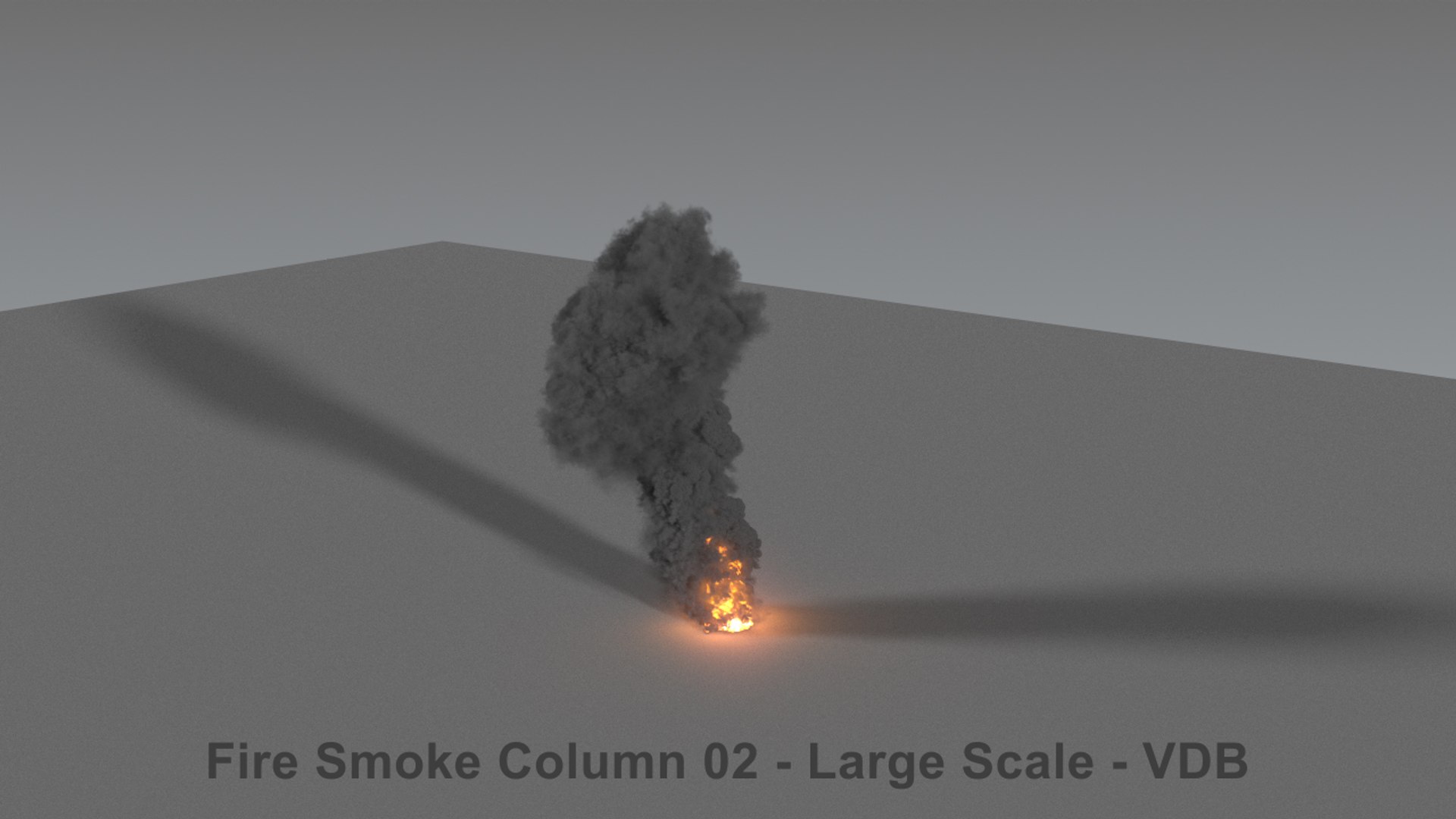 3D Smoke Column 02 Large - TurboSquid 1648455