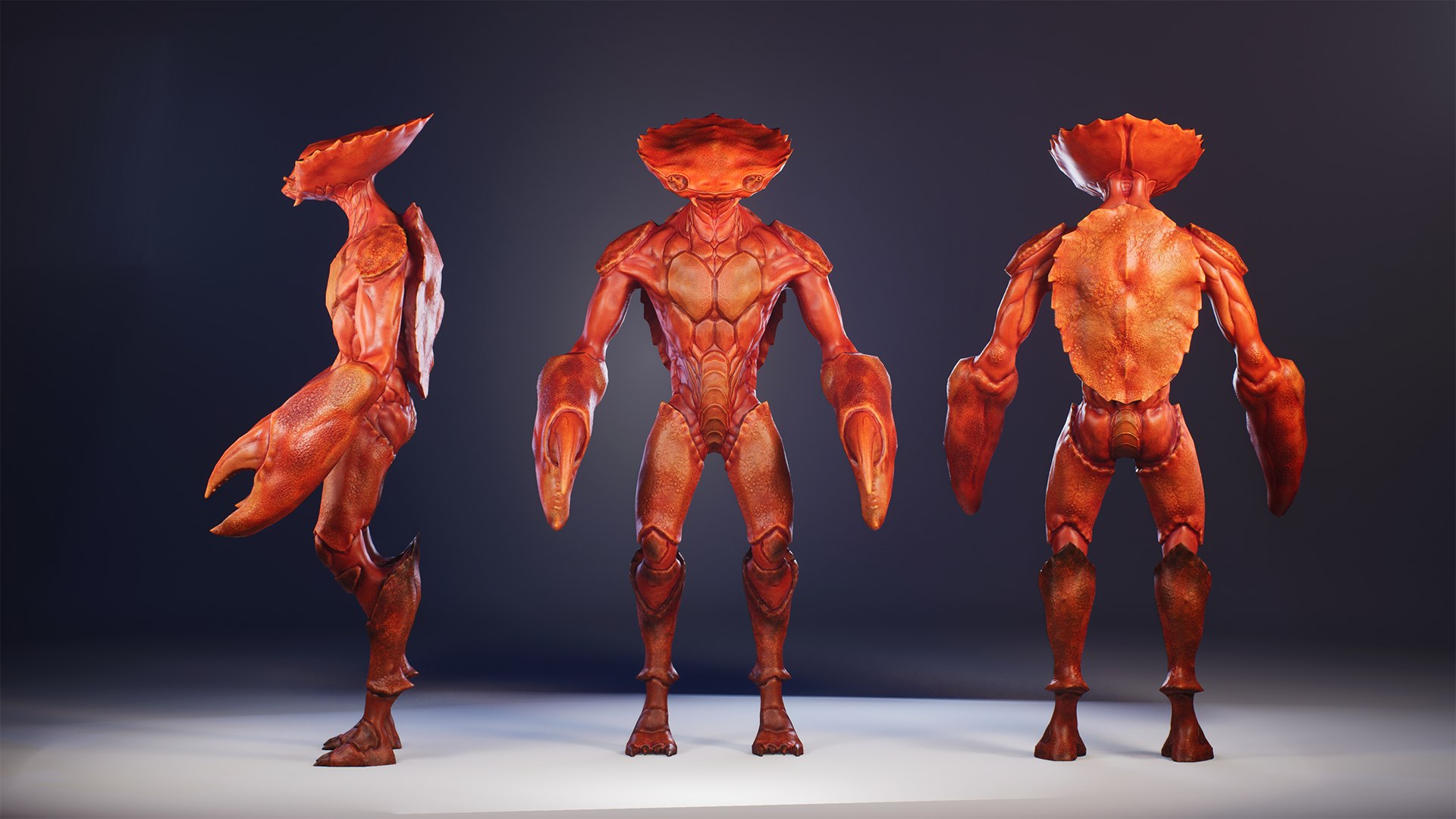 Crab Monster 2 3D Model - TurboSquid 2218820