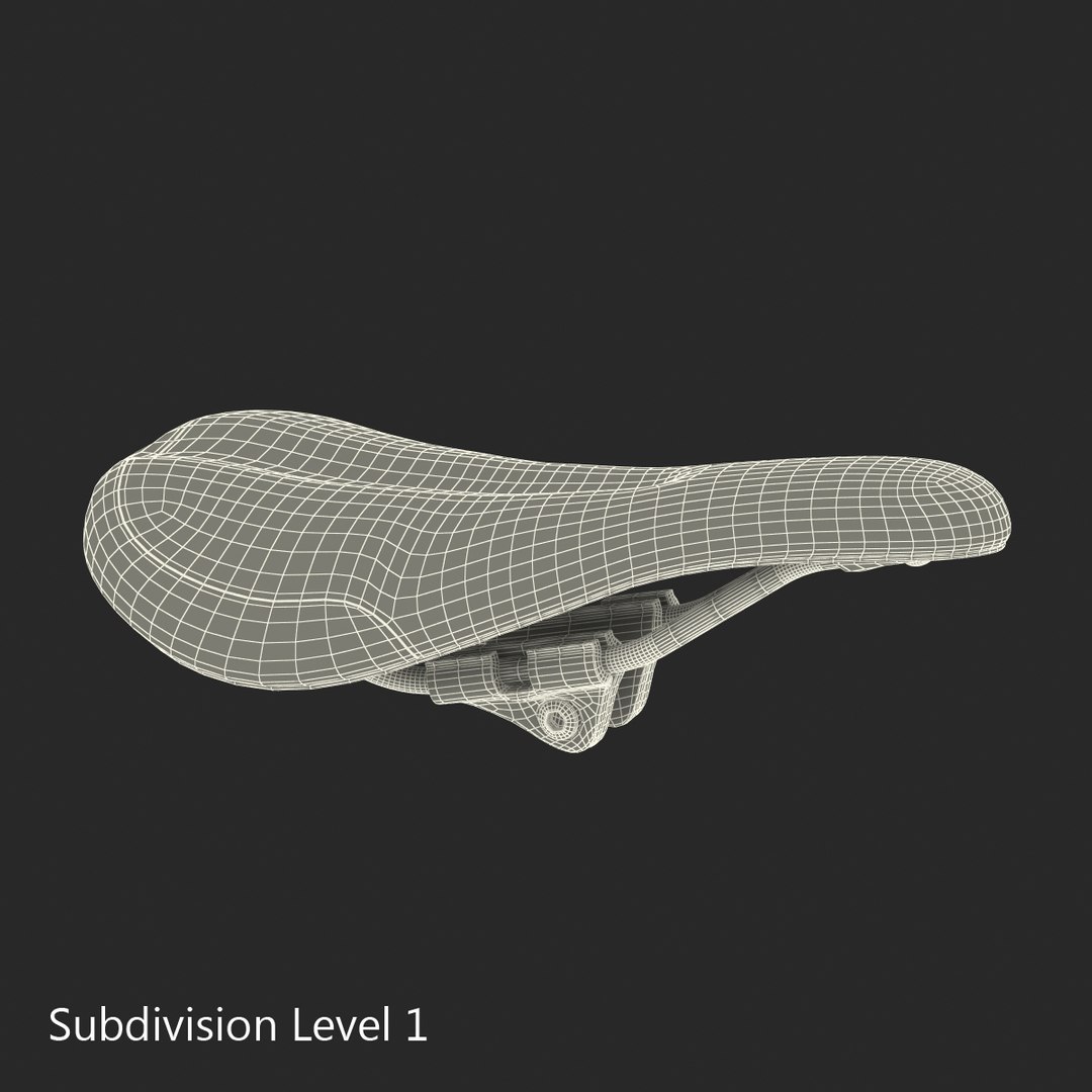 Bicycle Saddle 3d Model