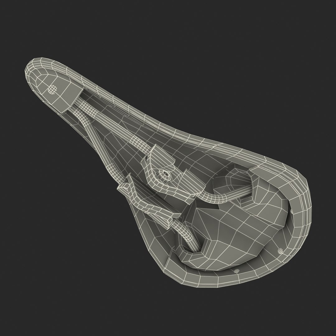 Bicycle Saddle 3d Model