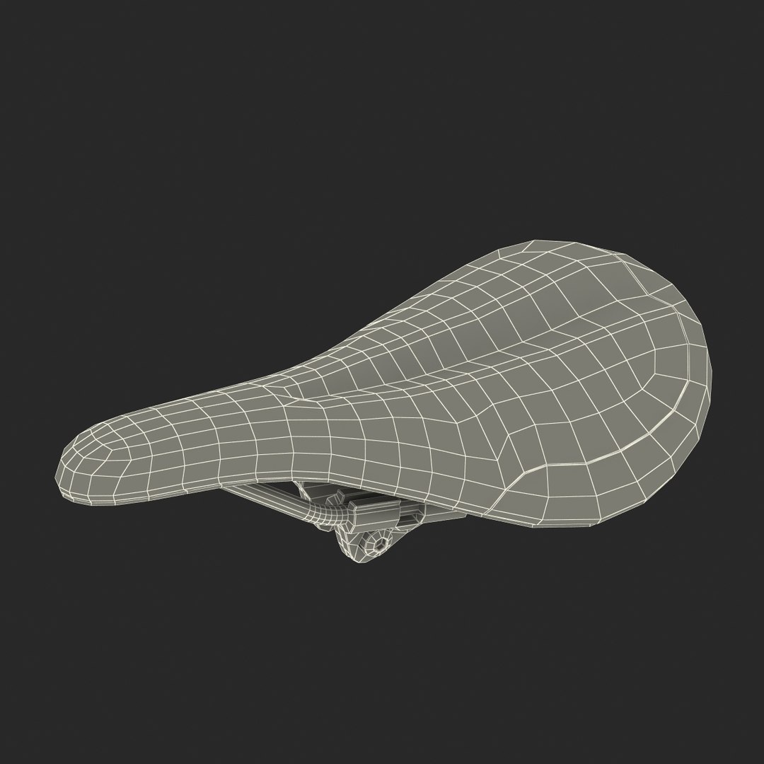 Bicycle Saddle 3d Model