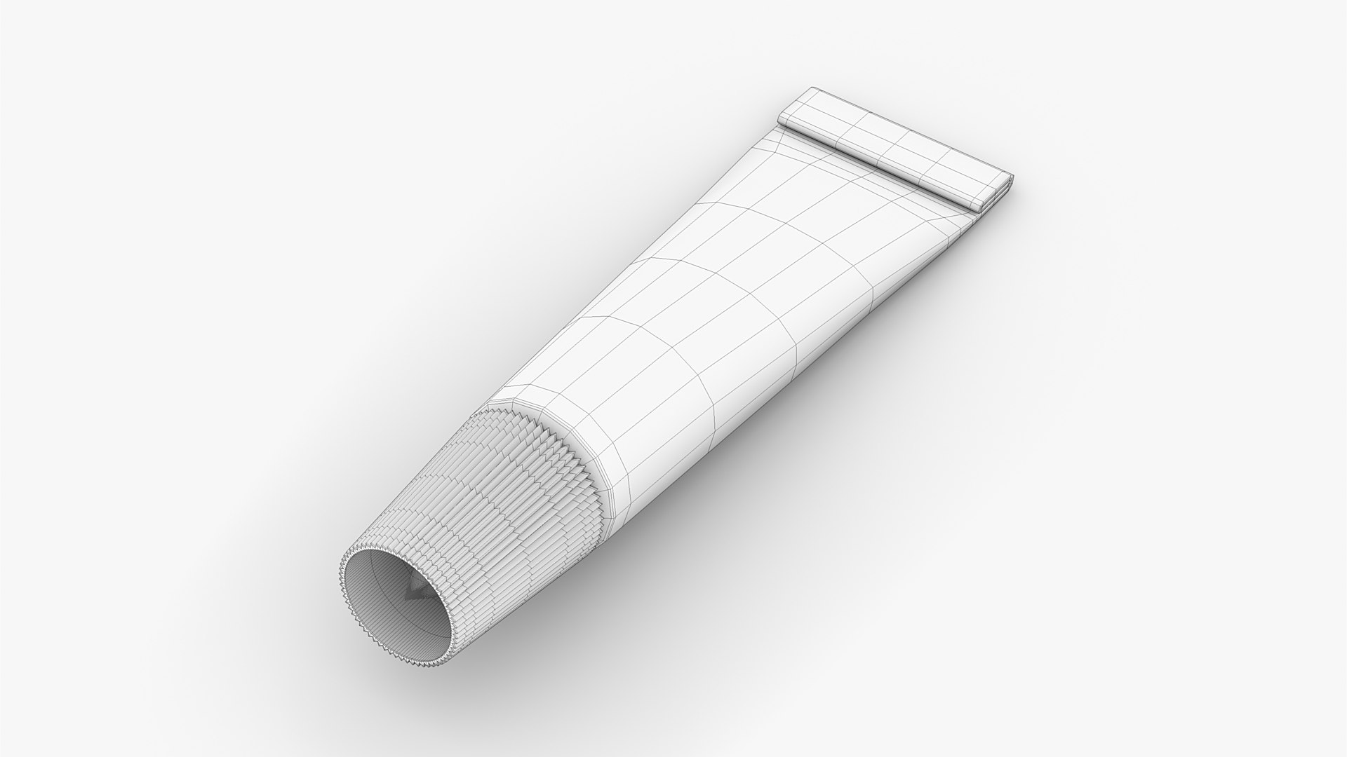 Cream Tube 3D Model - TurboSquid 1527009