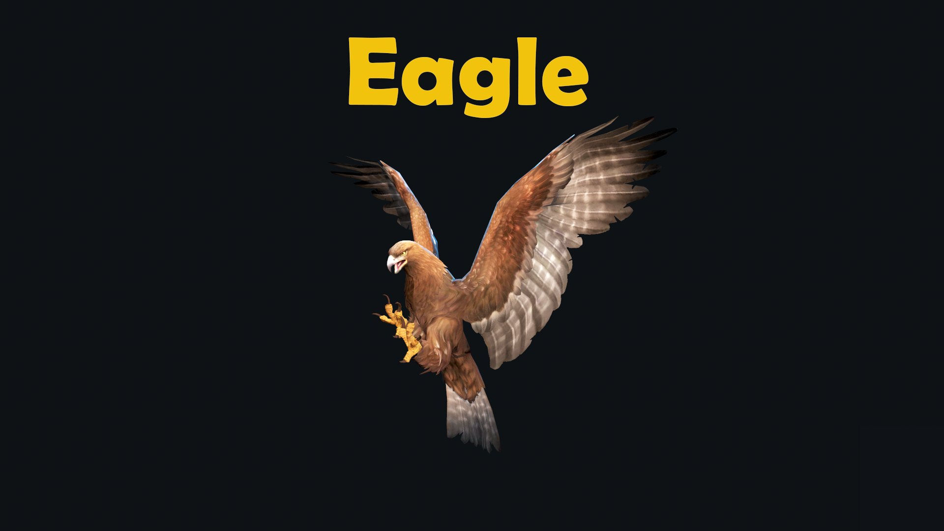 Eagle Animation 3D Model - TurboSquid 2006373
