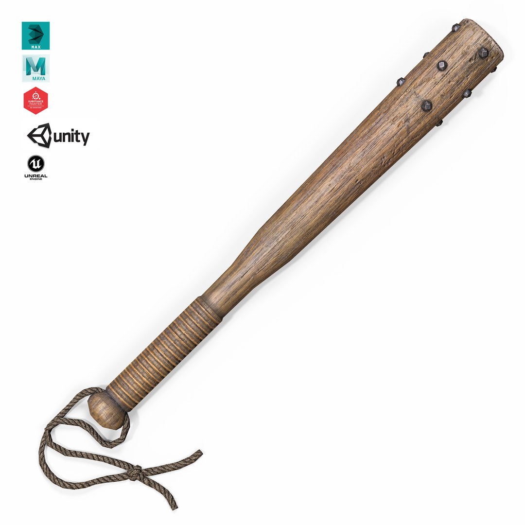 Trench Club Cored 3D model - TurboSquid 2107835