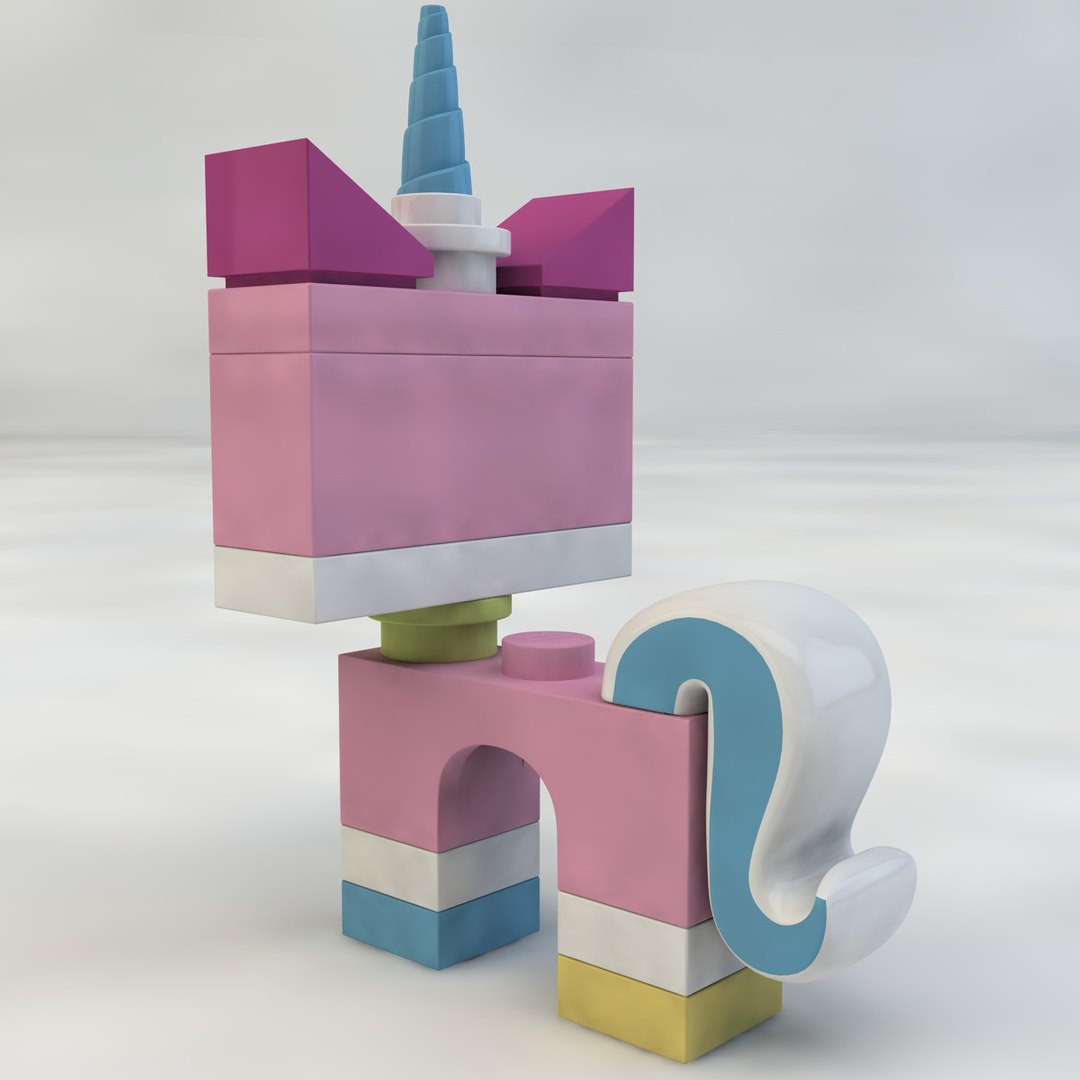 3d Model Unikitty Lego