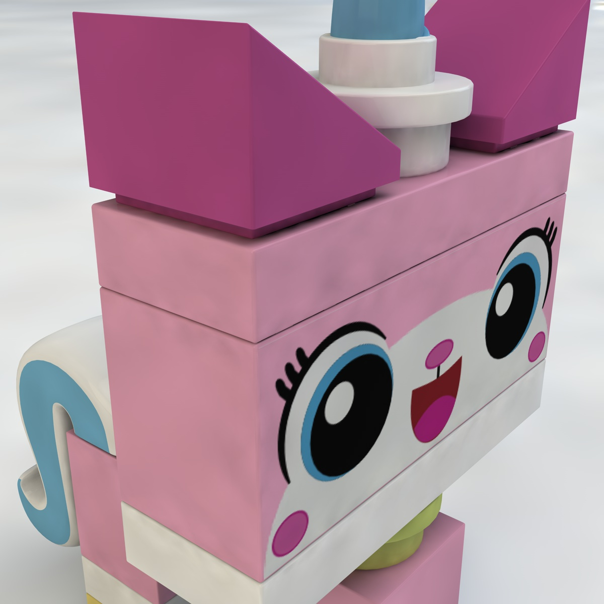 3d model unikitty lego