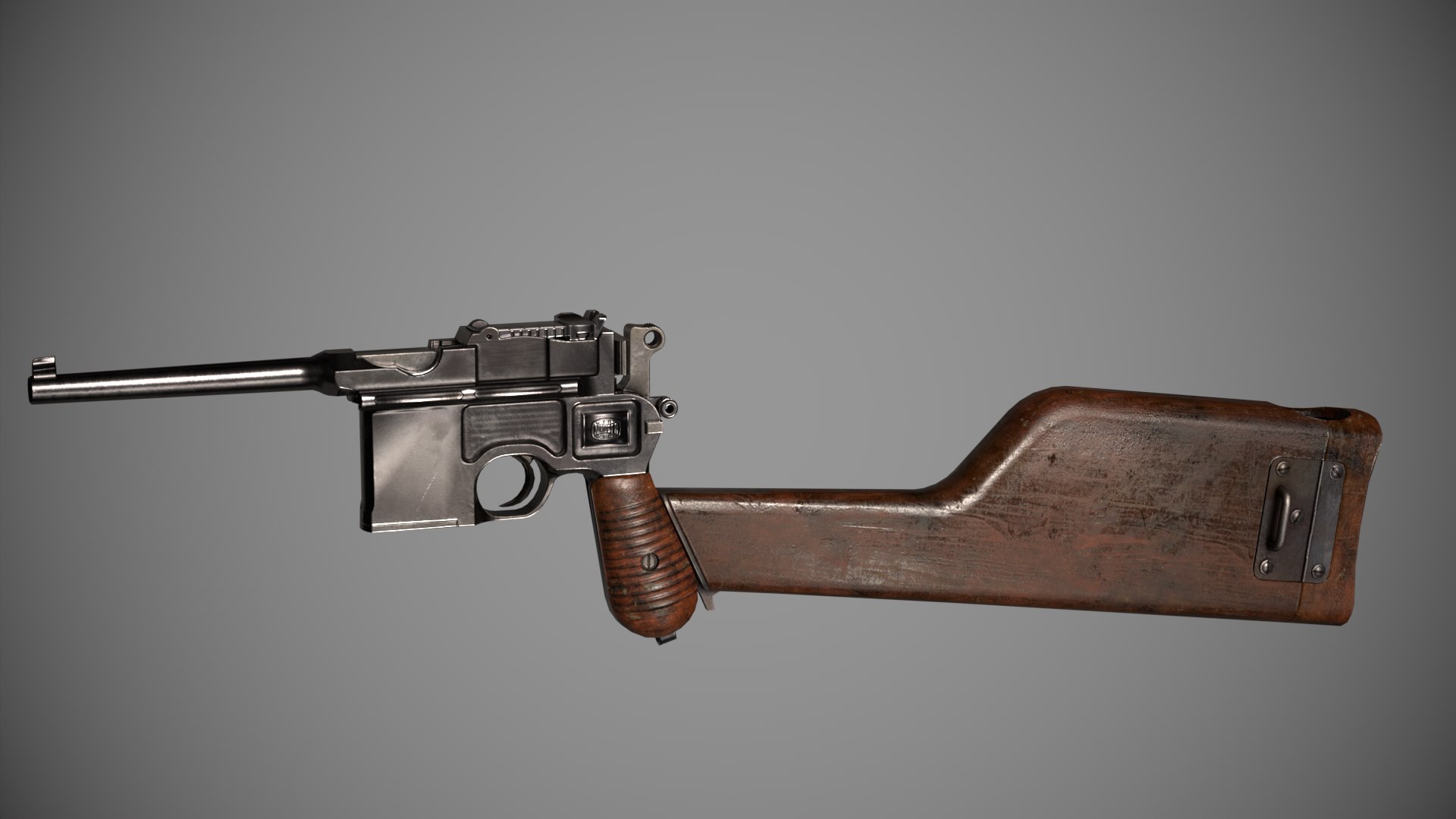 Mauser C96 3D Model - TurboSquid 2013429