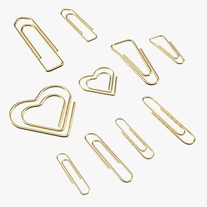3D Paper Clip Models - Browse & Download Formats - TurboSquid