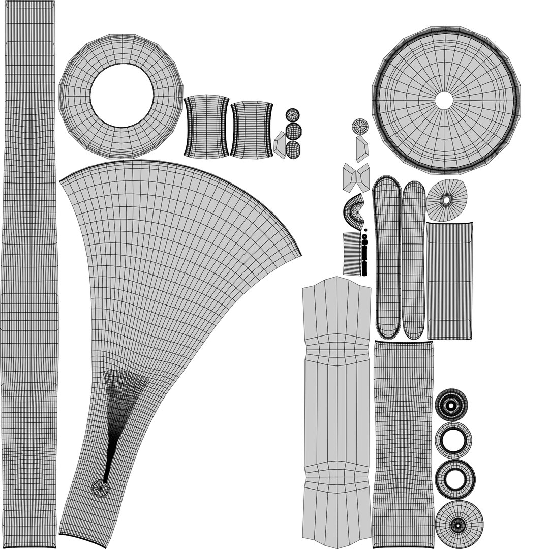 Bugel Three Types Of Materials Brass Copper And Silver 3D Model ...