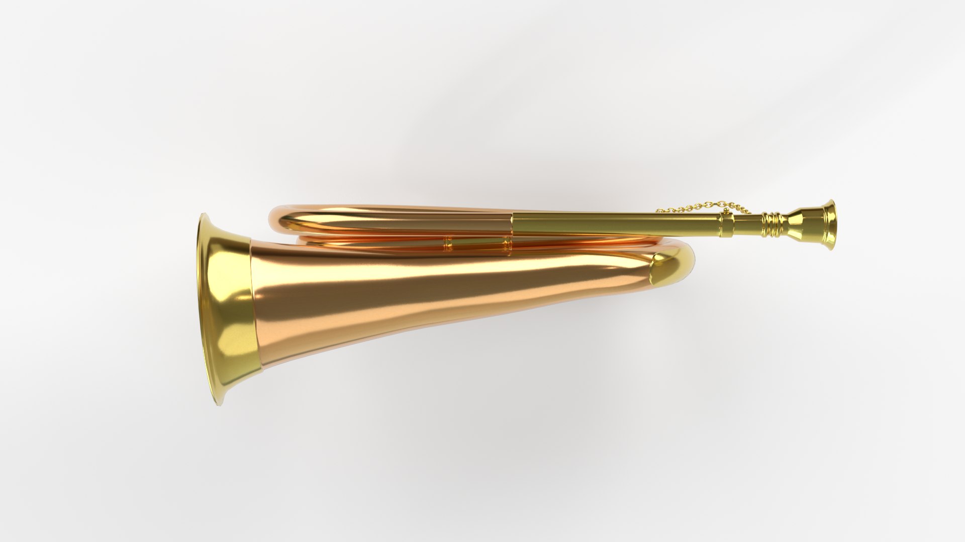 Bugel Three Types Of Materials Brass Copper And Silver 3D Model ...