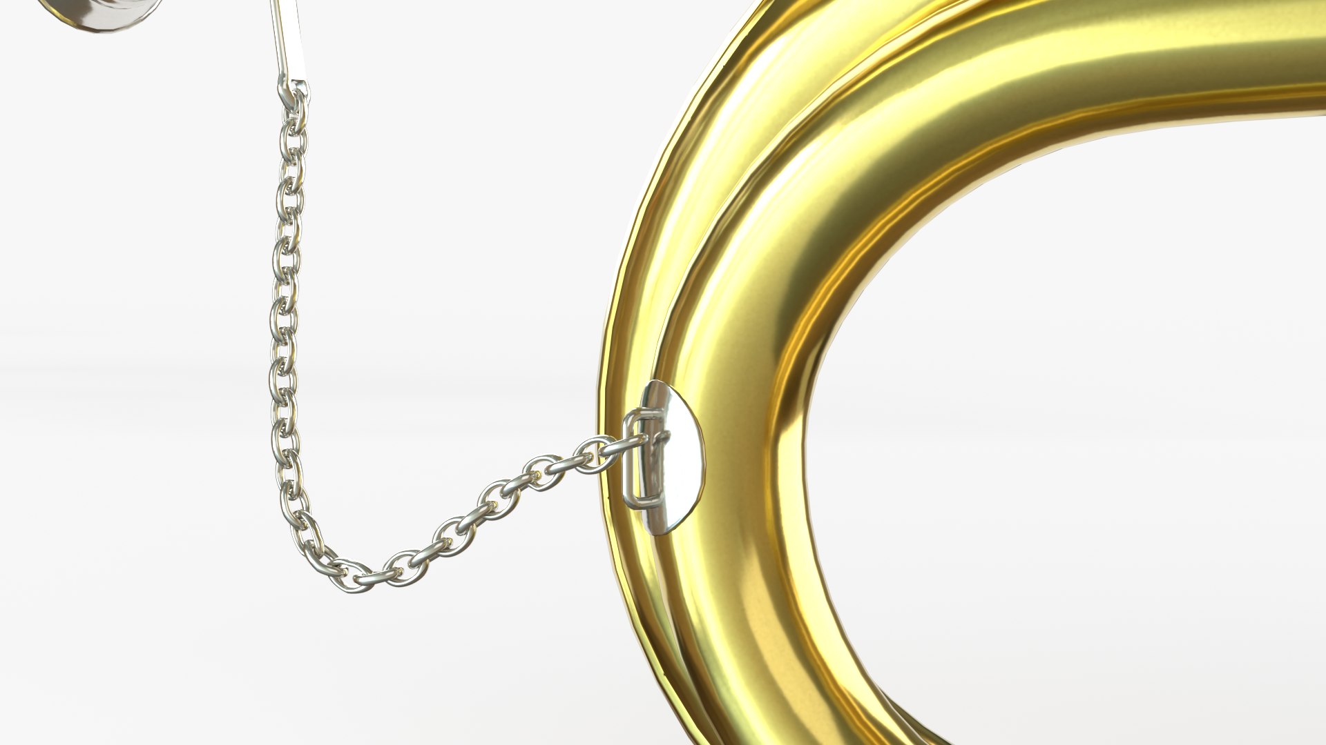 Bugel Three Types Of Materials Brass Copper And Silver 3D Model ...