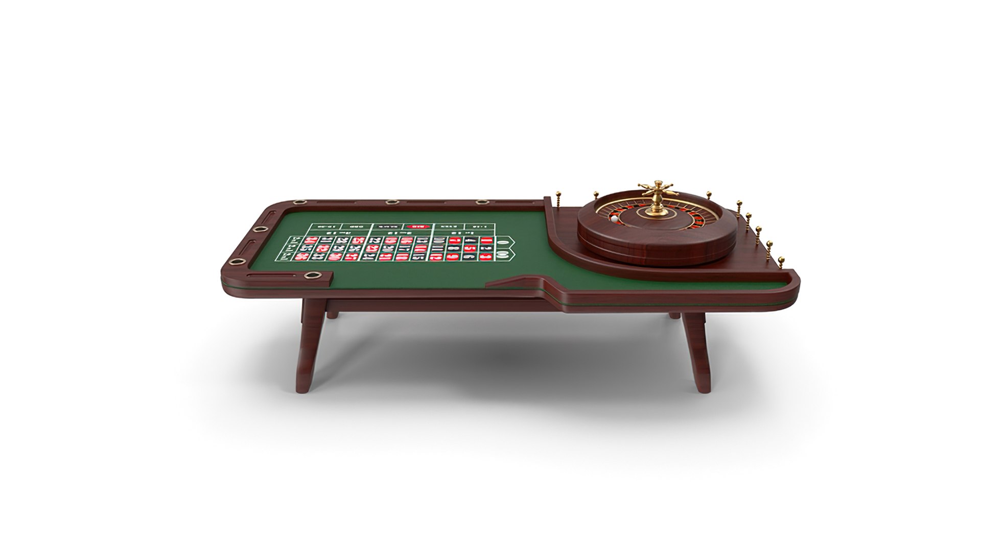 Roulette Table 3D - TurboSquid 2147440