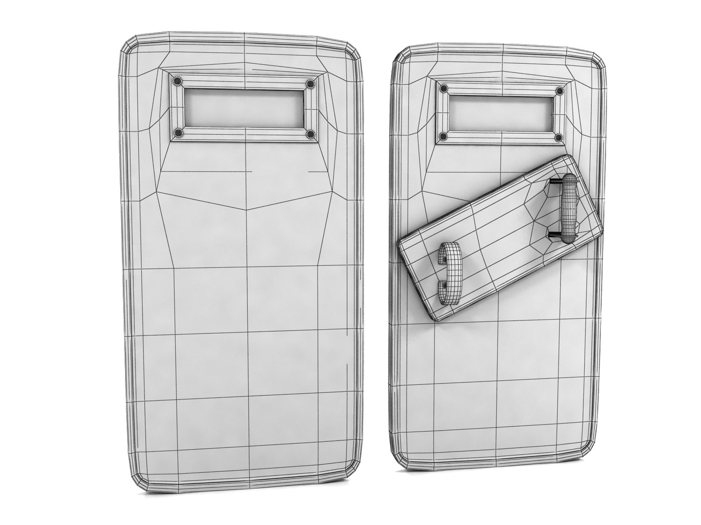 3d Ballistic Riot Shield