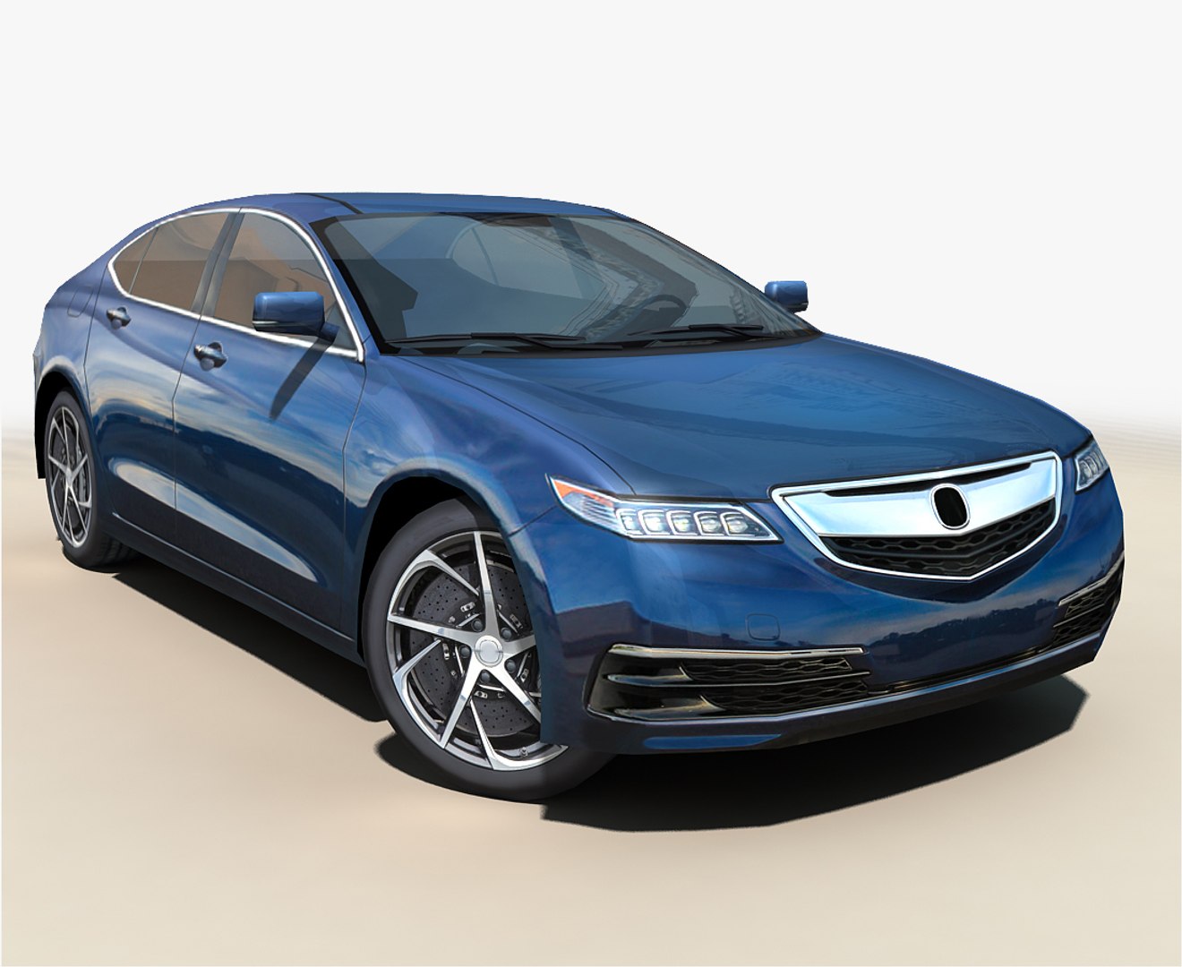 Generic sedan - 3D model - TurboSquid 1479216