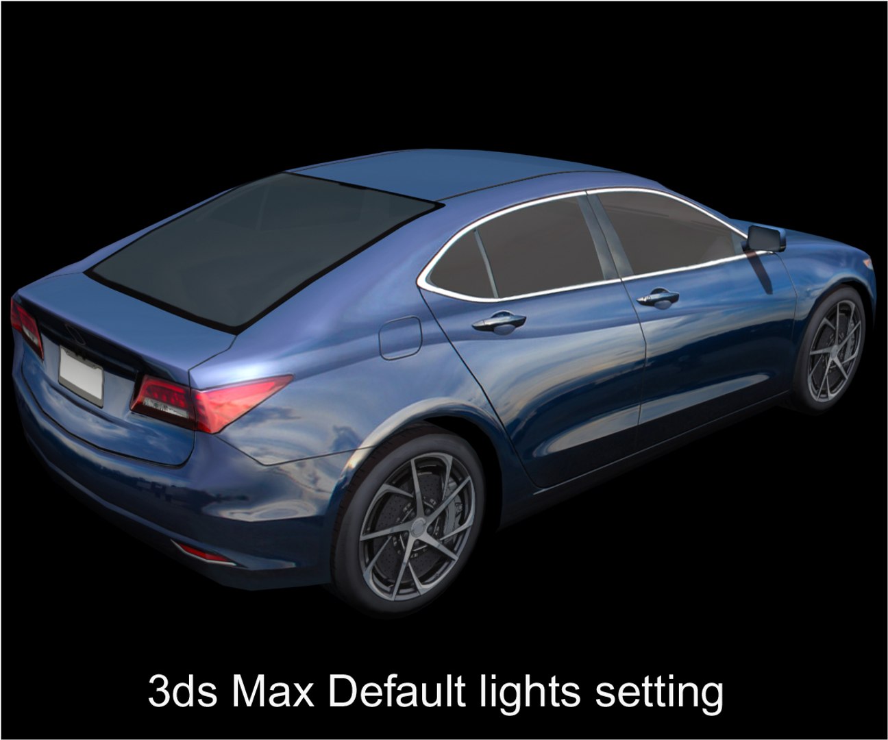 Generic sedan - 3D model - TurboSquid 1479216