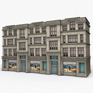 Apartment Building Collada Models for Download | TurboSquid