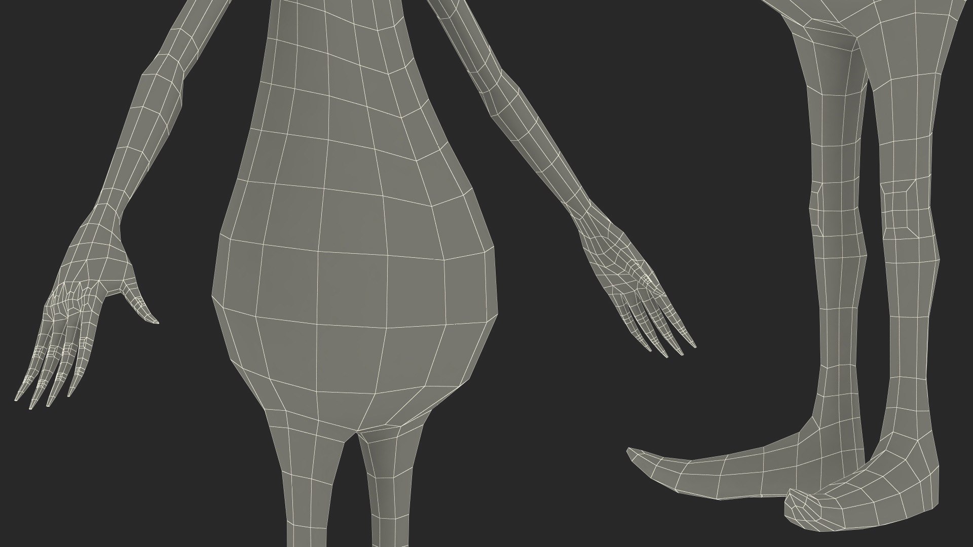 Cartoon Grinch Character T-Pose model - TurboSquid 2117684