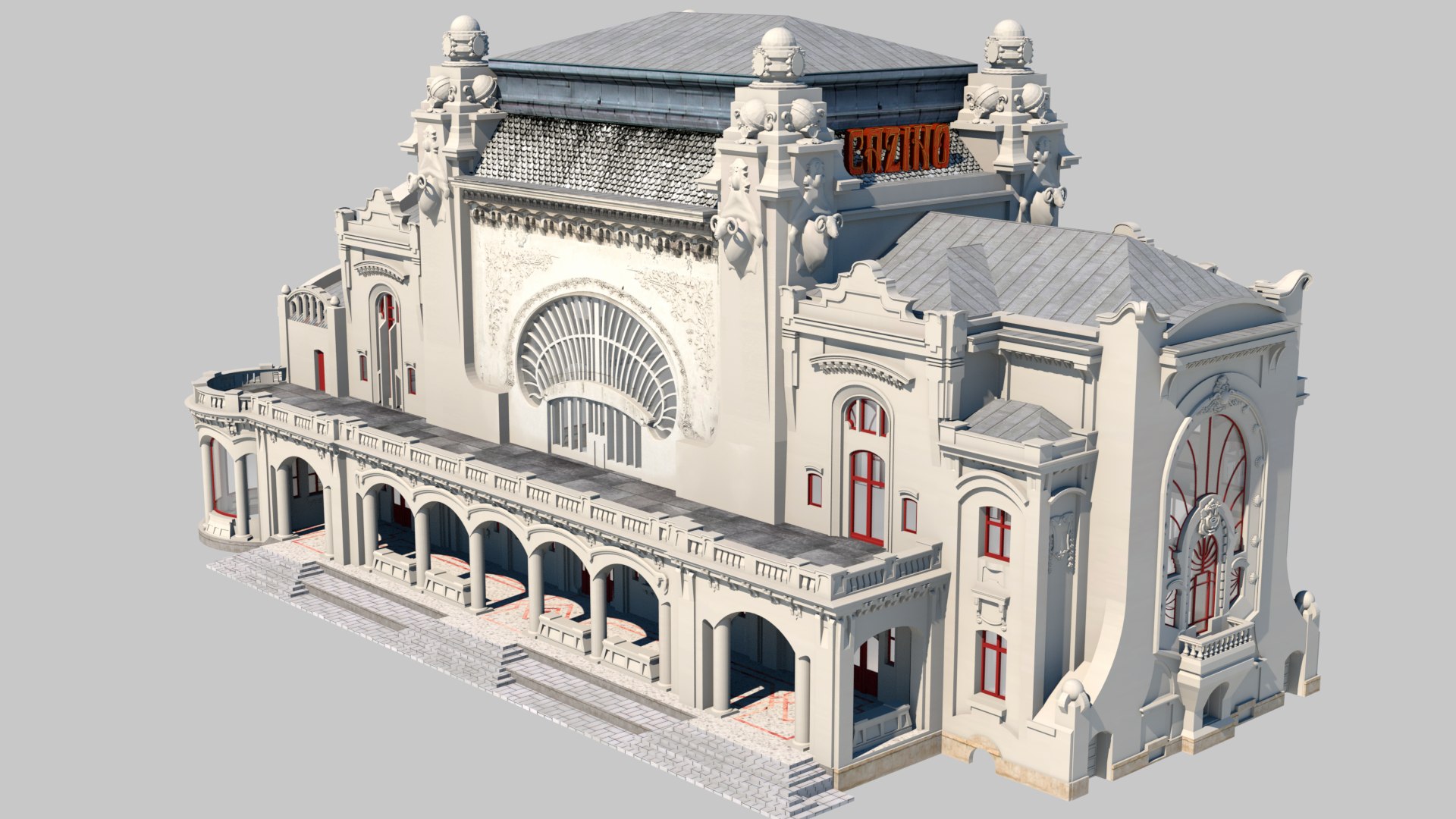 Casino Constanta 3D Model - TurboSquid 1903981