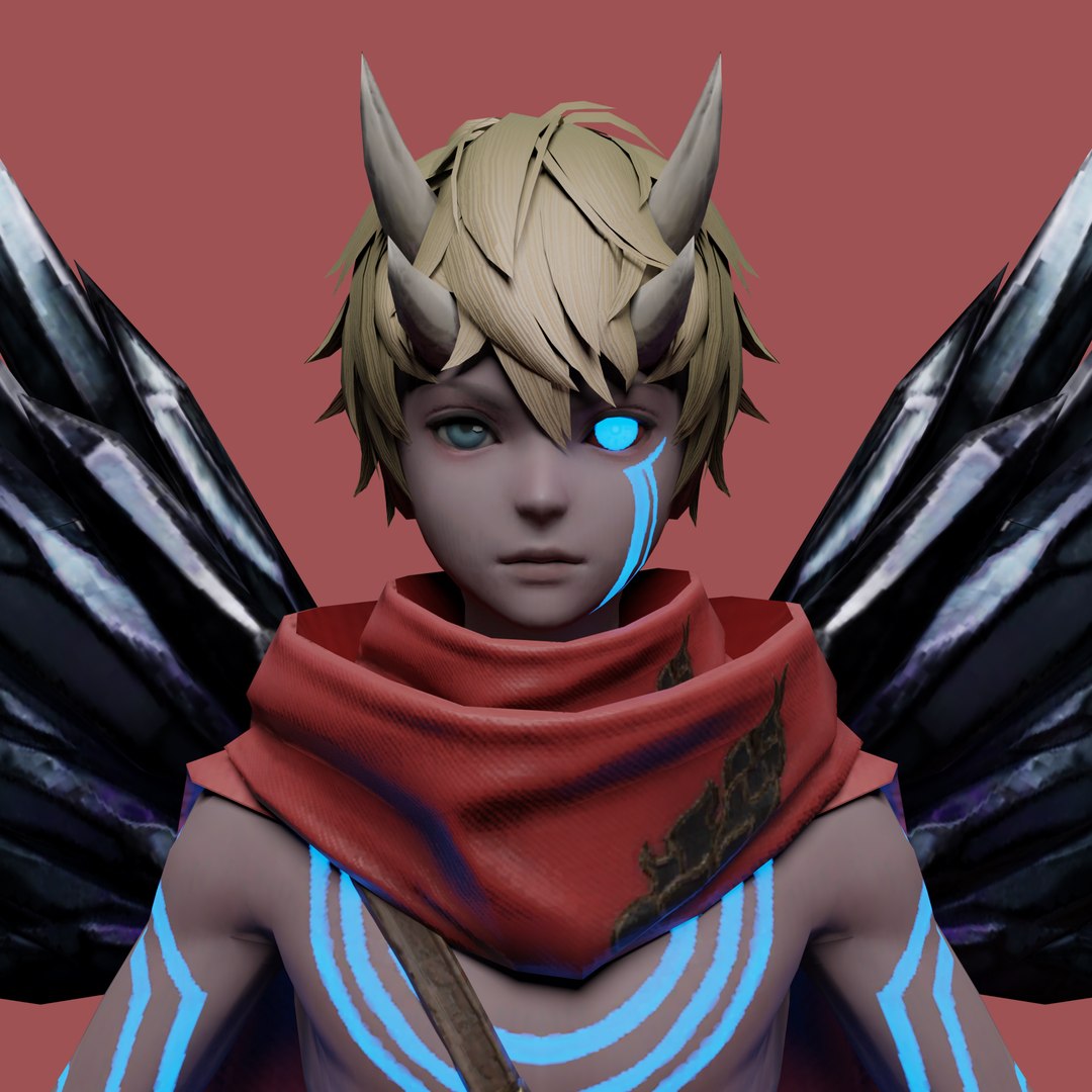 3D Demon Rebel Stylized 3D Character Model 3D Model Model - TurboSquid ...