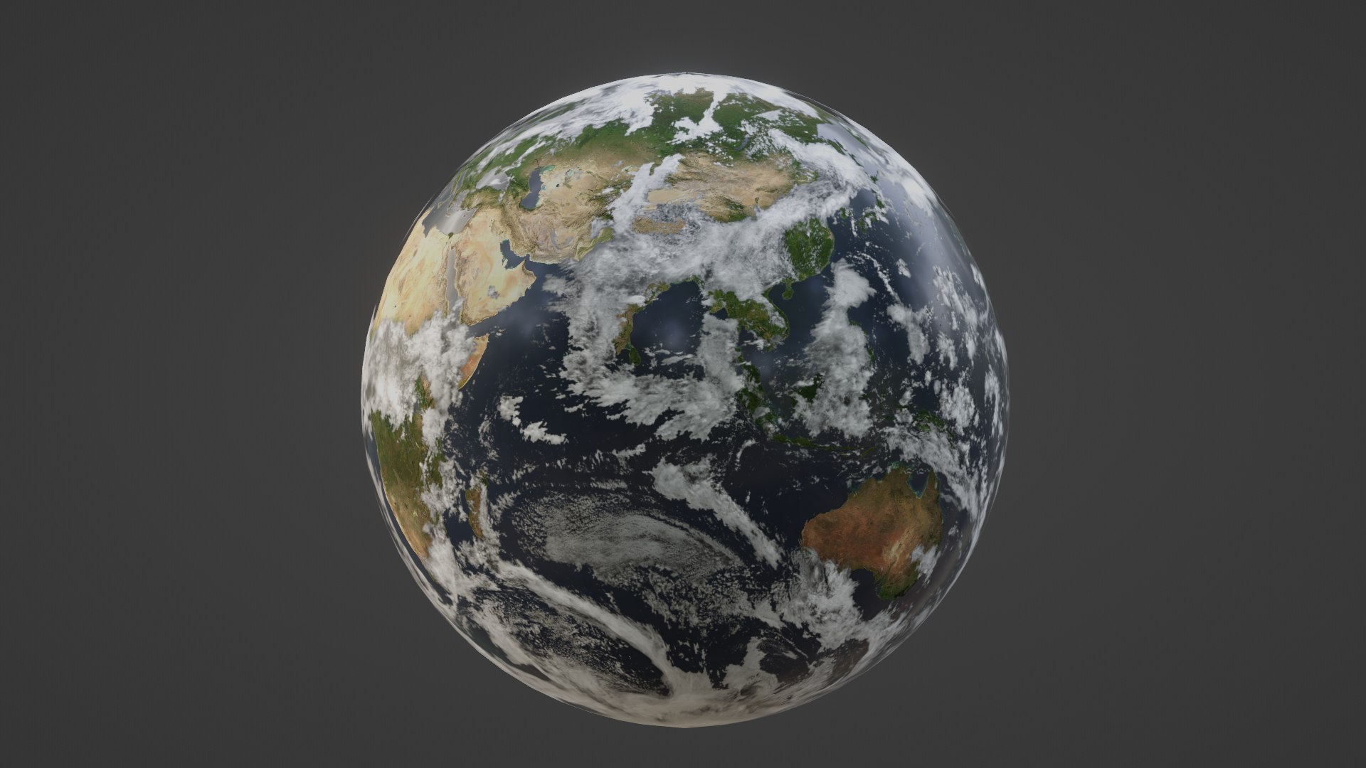 Earth PBR 3D Model - TurboSquid 2298988