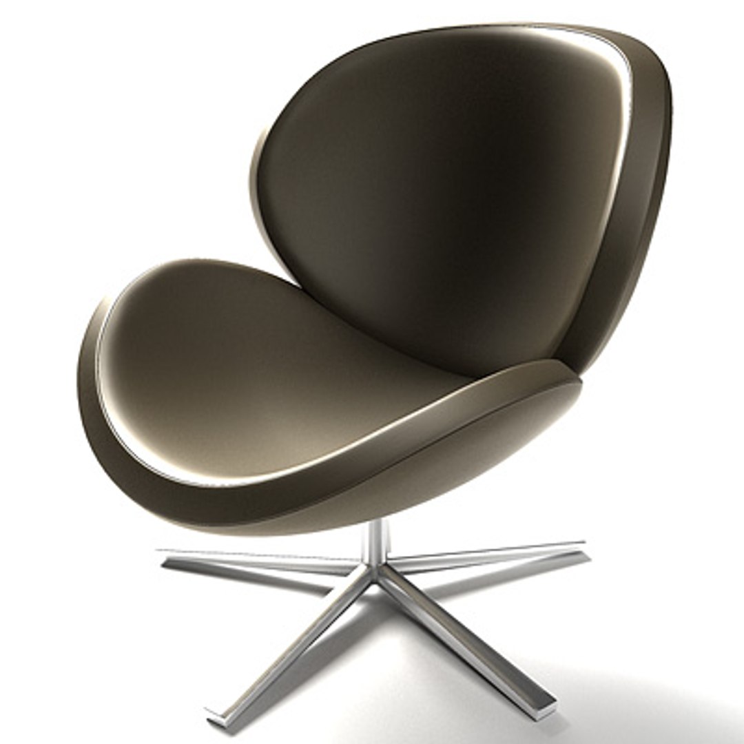 Shell Armchair Boconcept 3d Model