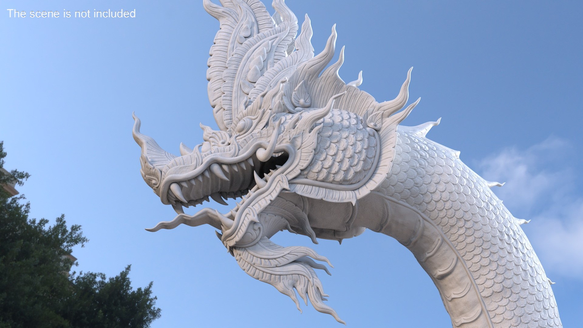 Serpent Dragon White Rigged For Cinema 4D 3D Model - TurboSquid 2335680
