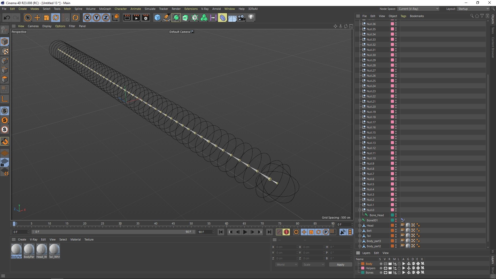 Serpent Dragon White Rigged For Cinema 4D 3D Model - TurboSquid 2335680