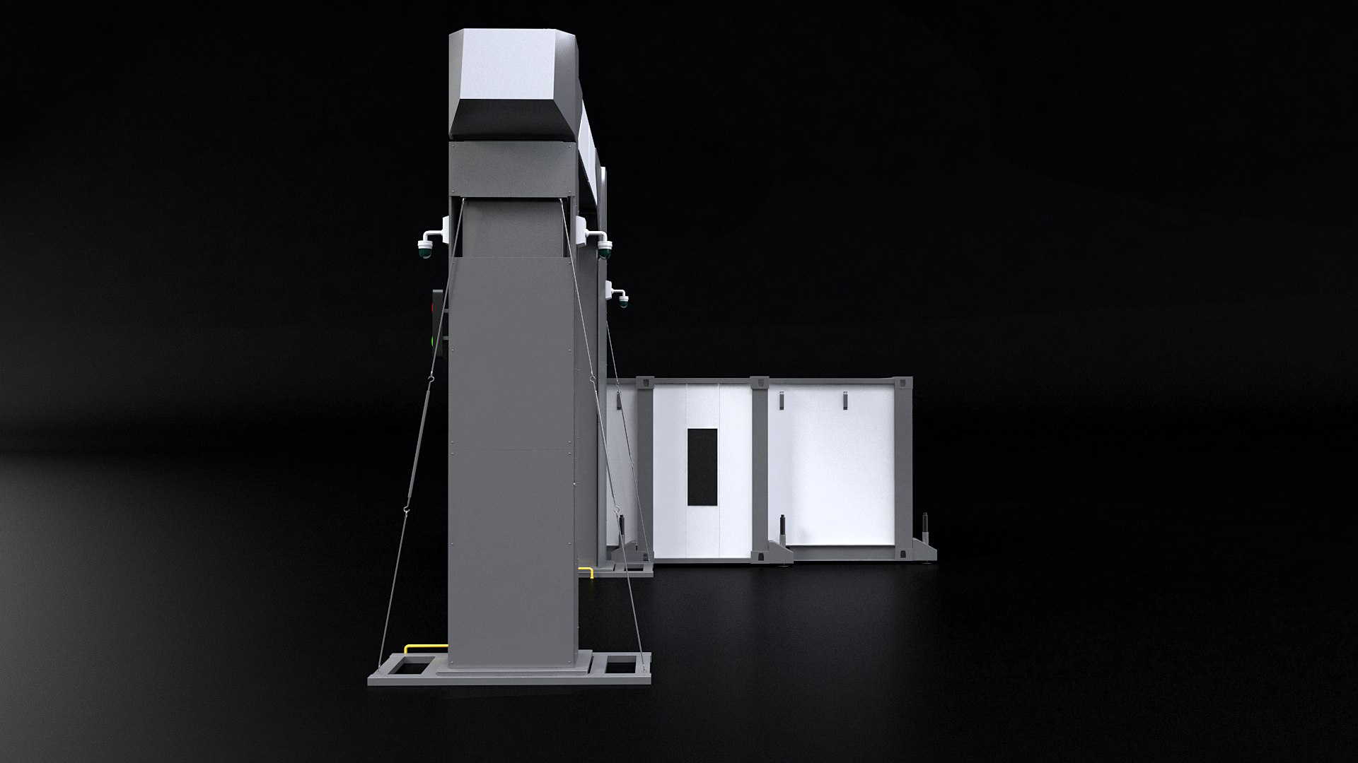 Border X-Ray Gate model - TurboSquid 1829711