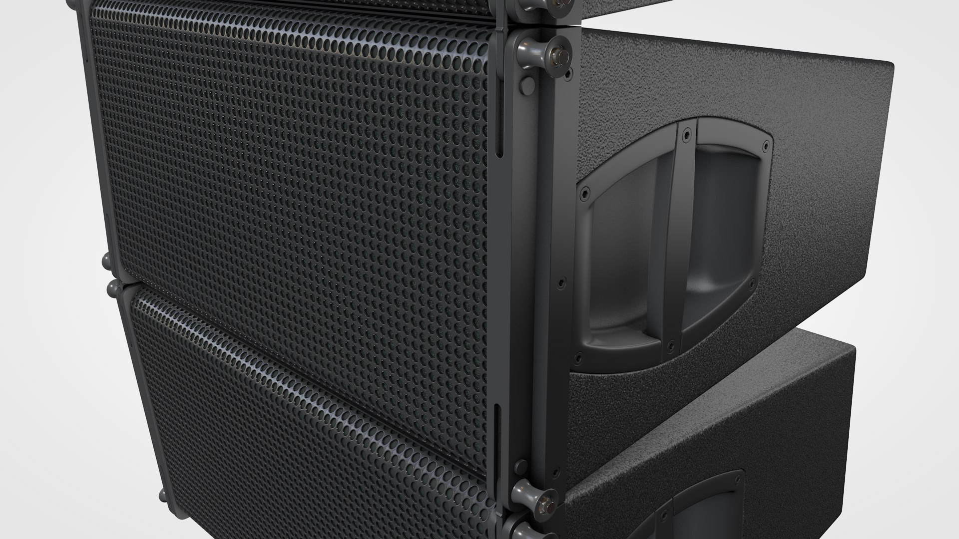 modelo 3d Line Array Loudspeaker - TurboSquid 1962119