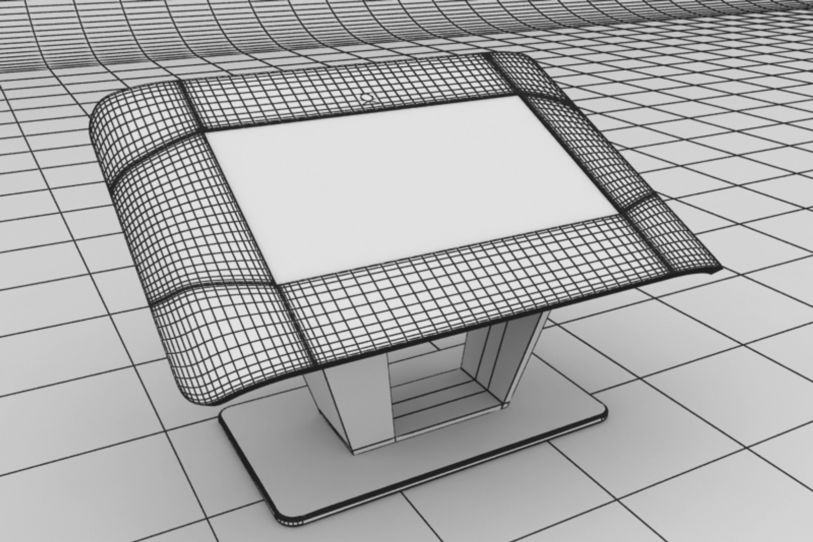 Touch Board 3d Max
