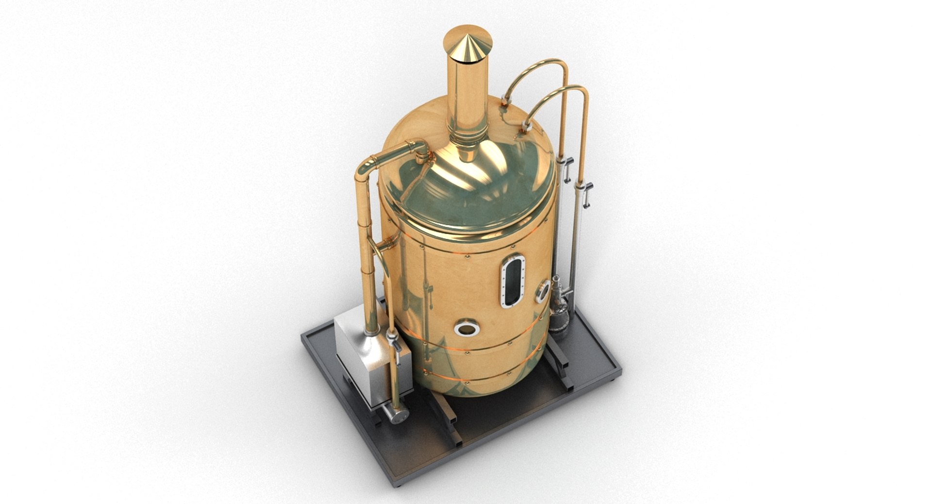 3D Model Brewing Copper - TurboSquid 1213184