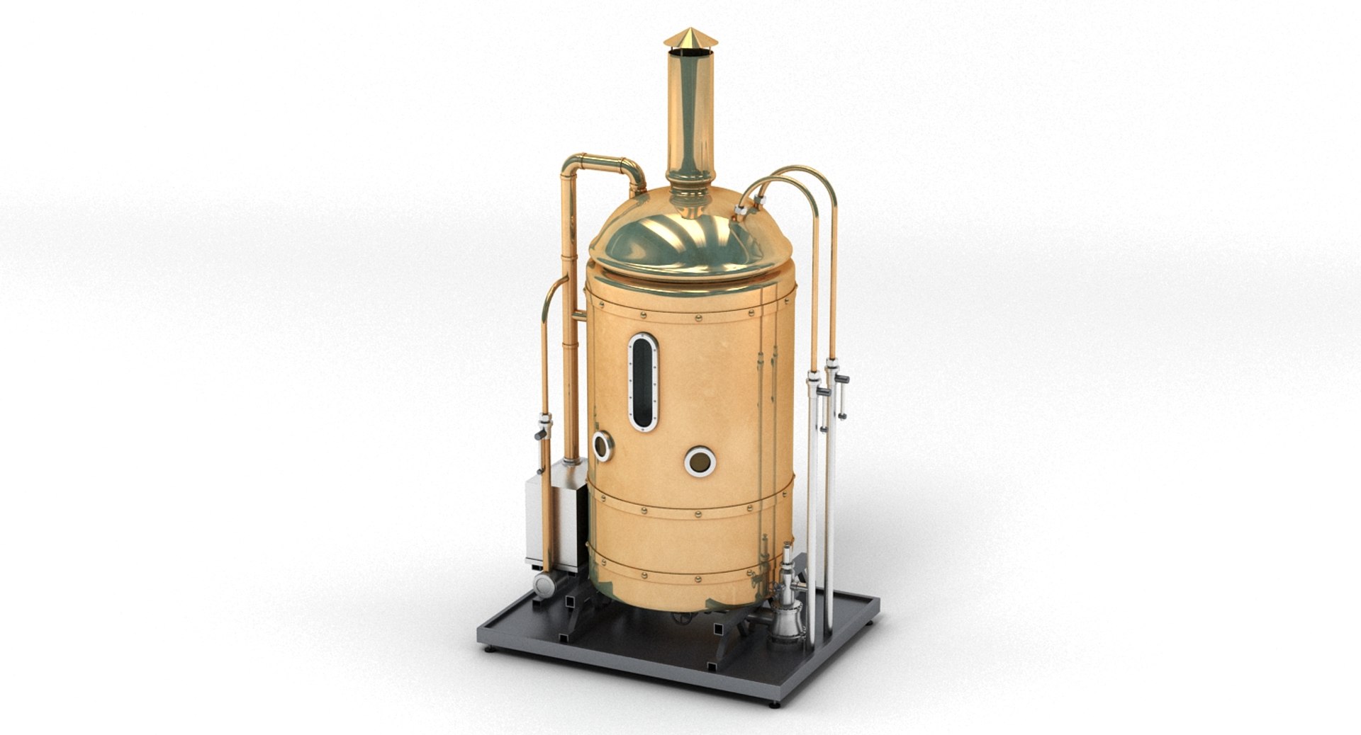 3D Model Brewing Copper - TurboSquid 1213184