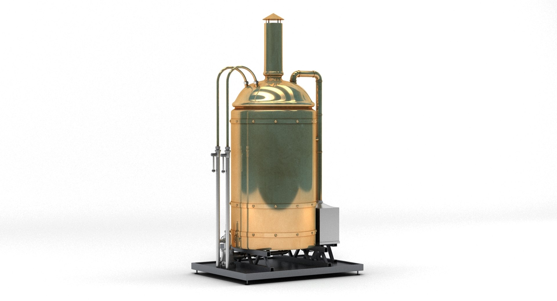 3D Model Brewing Copper - TurboSquid 1213184