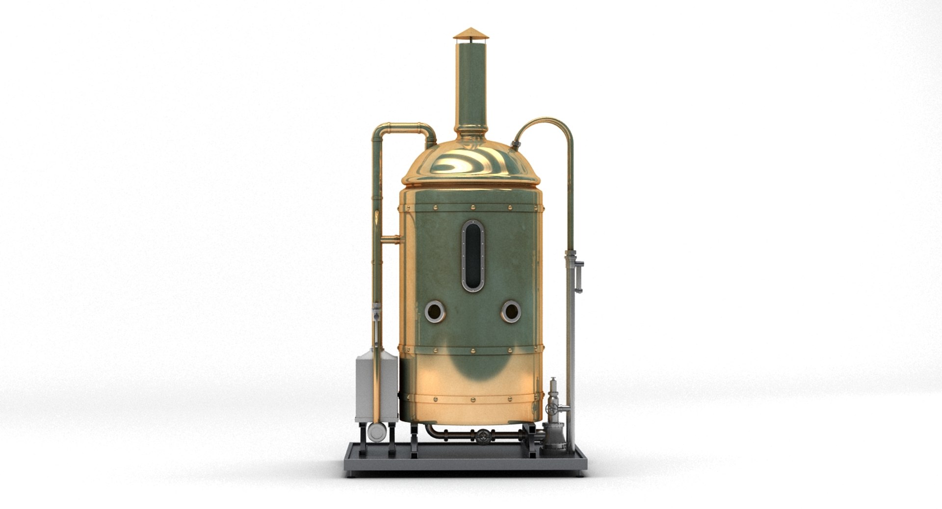 3D Model Brewing Copper - TurboSquid 1213184