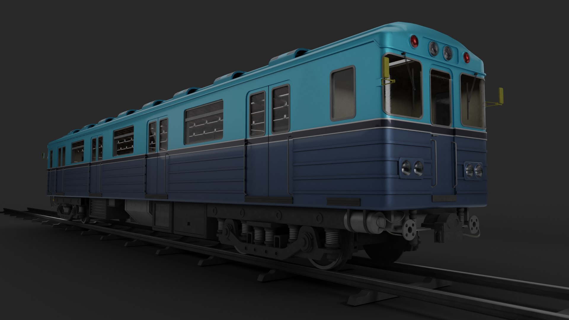 Subway Carriage Model - TurboSquid 1903159