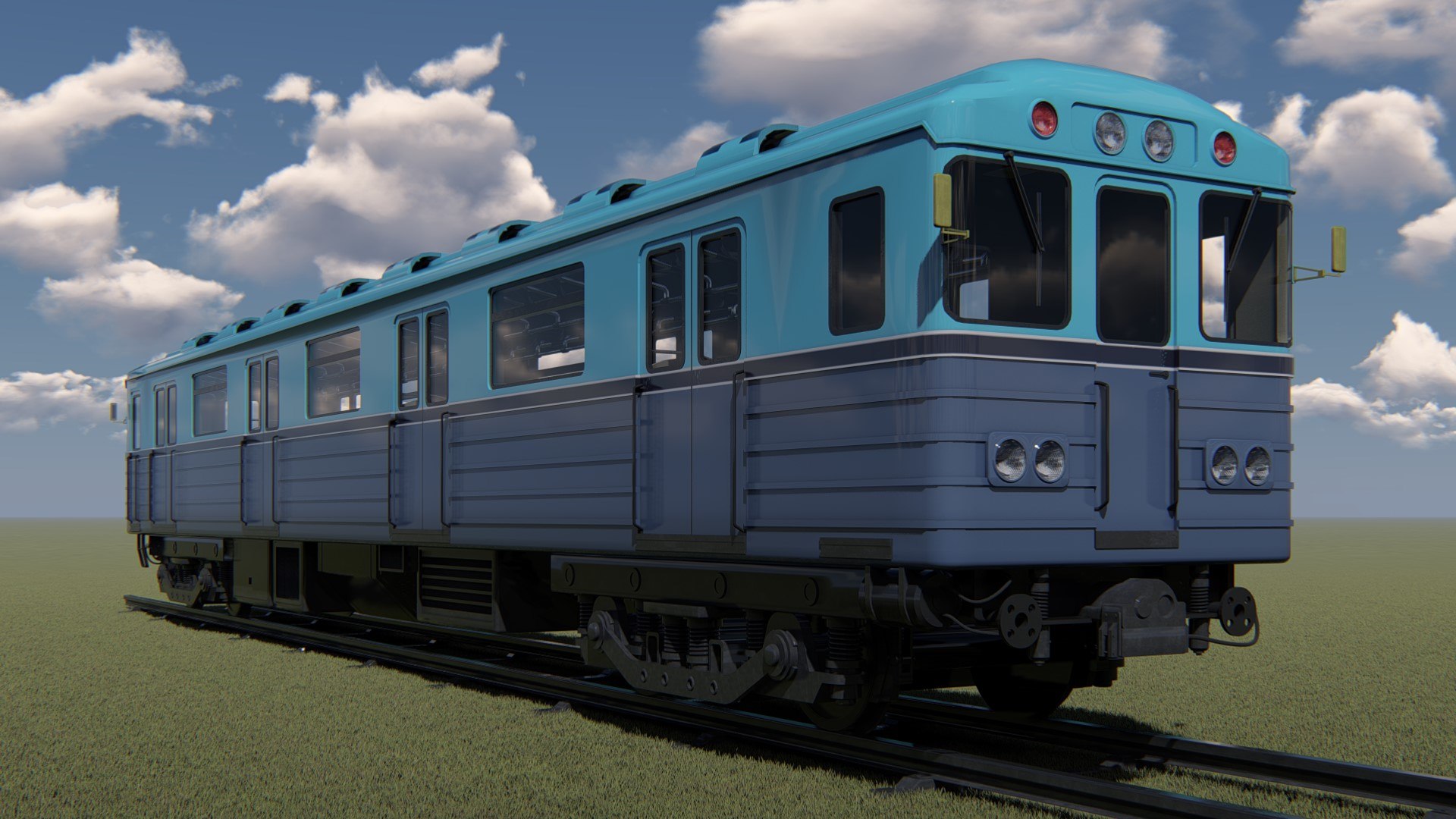 Subway Carriage Model - TurboSquid 1903159