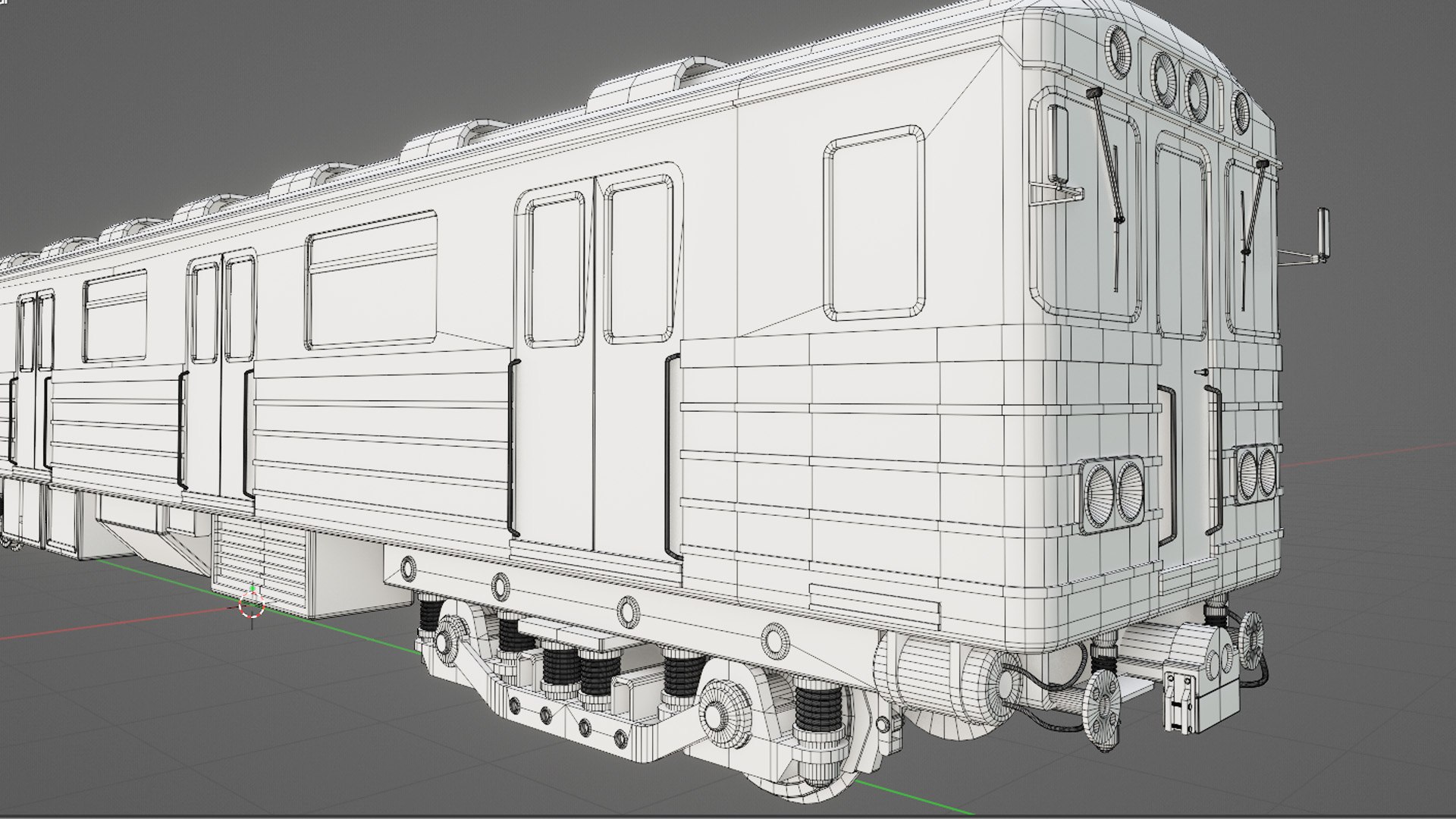 Subway Carriage Model - TurboSquid 1903159