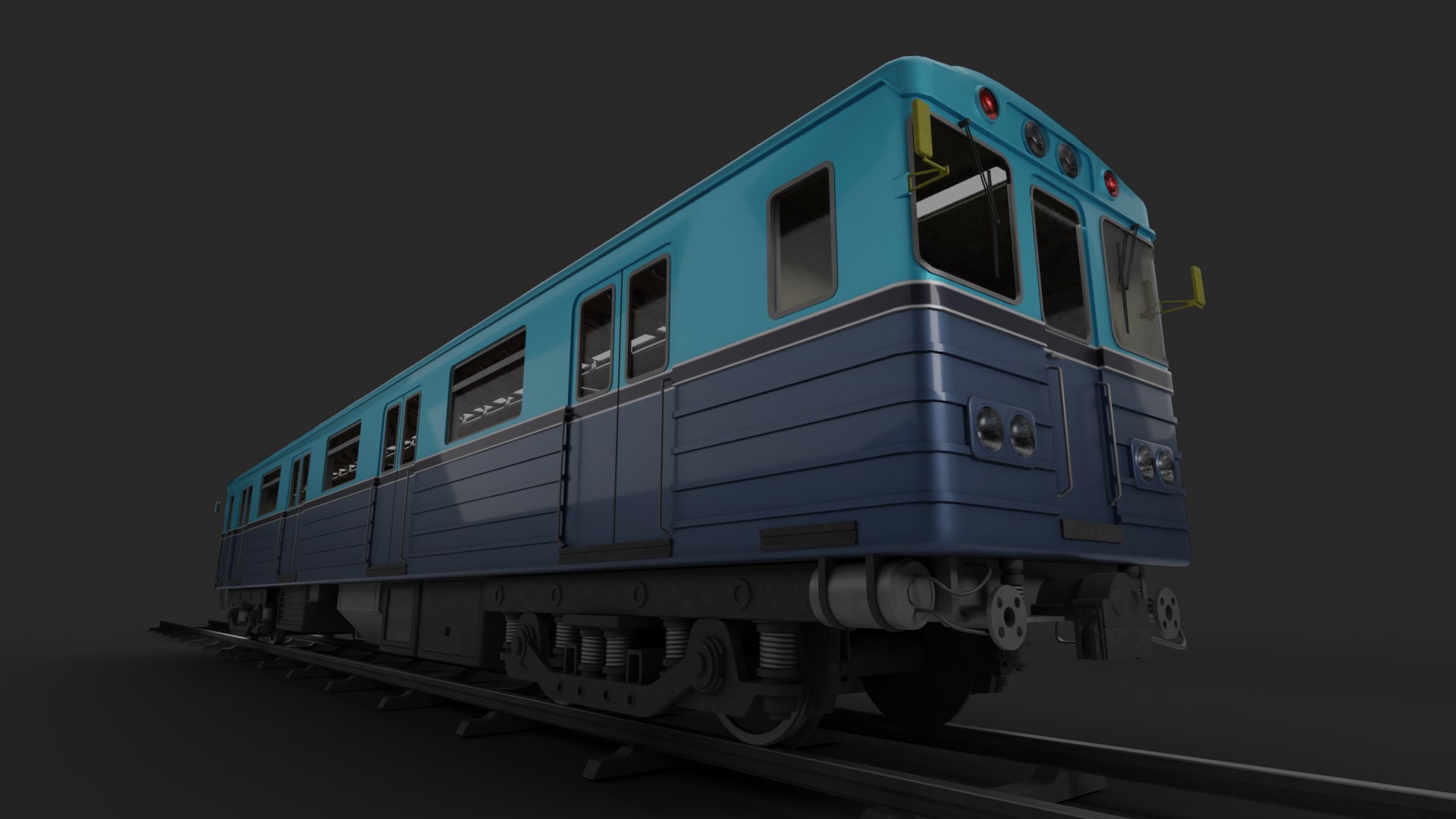 Subway Carriage Model - TurboSquid 1903159