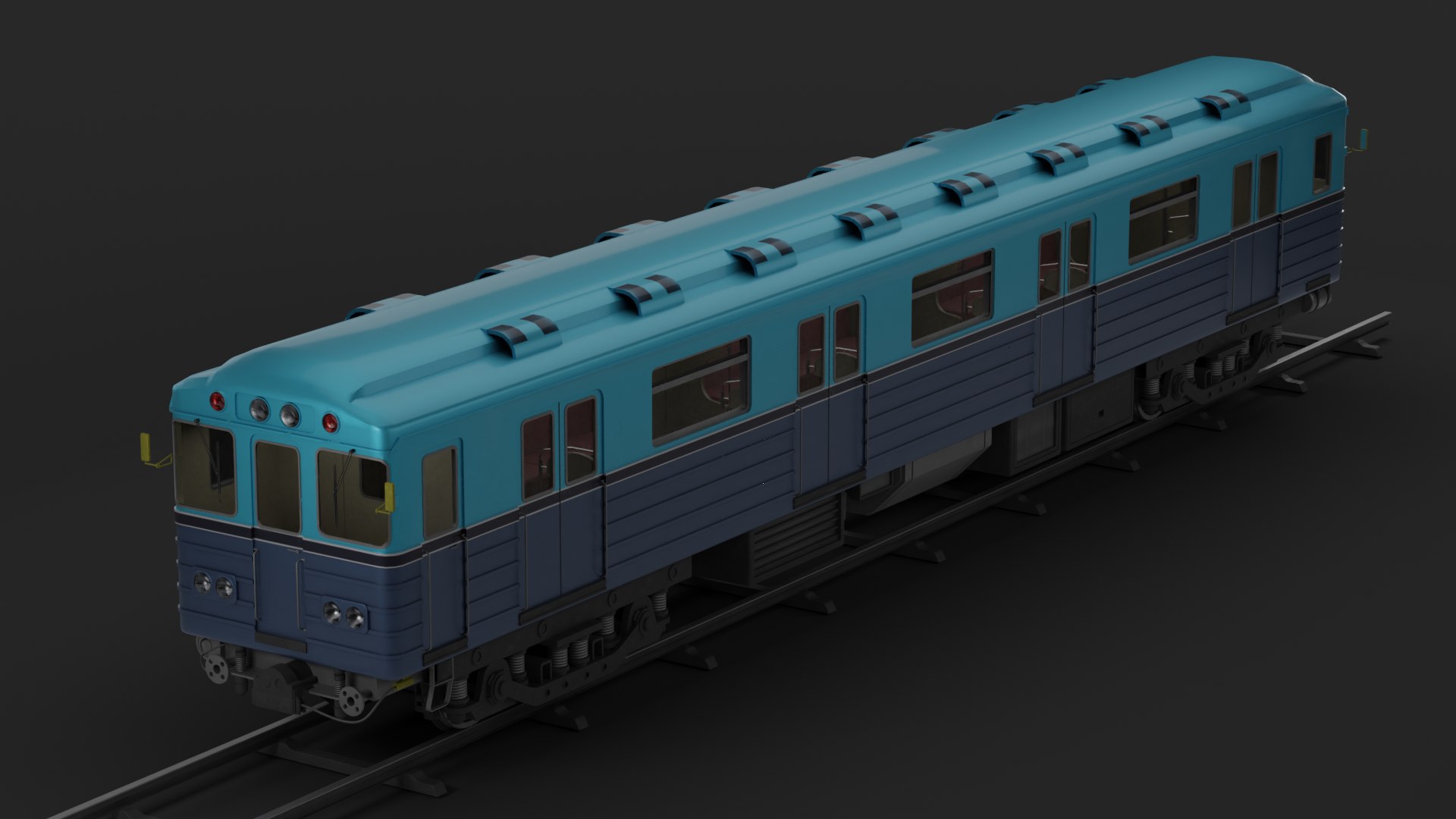 Subway Carriage Model - TurboSquid 1903159